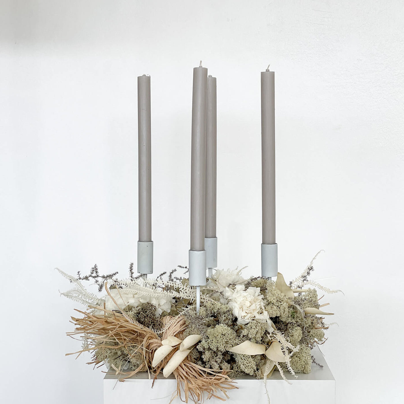 Adventskranz Trockenblumen Signature | ca 40 cm